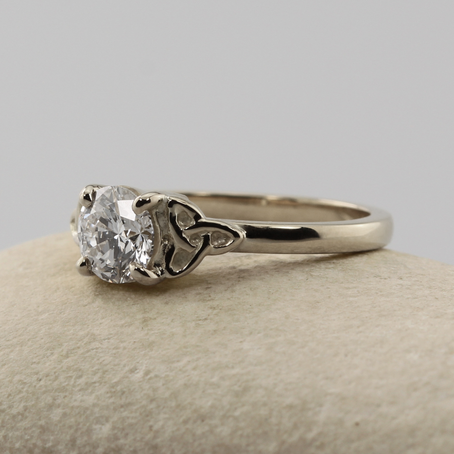 Celtic Engagement Ring | Handmade Celtic Rings | J&E